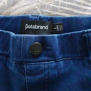 Betabrand | Pants & Jumpsuits | Betabrand 4pocket Blue Denim Jeans Size ...